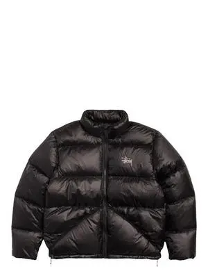 StüSsy Micro Ripstop Down Jacket - Black | Editorialist
